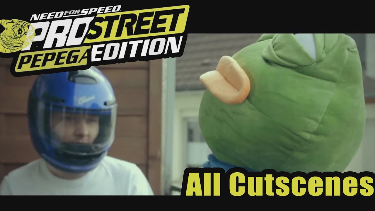 NFS Pro Street Pepega Edition All Cutscenes (Game Movie) - YouTube