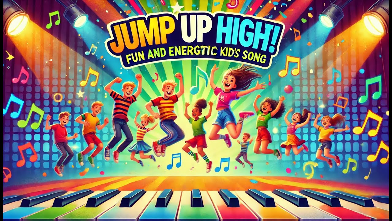 Jump Up High - Fun and Energetic Children's Song | Dance and Sing Along ...