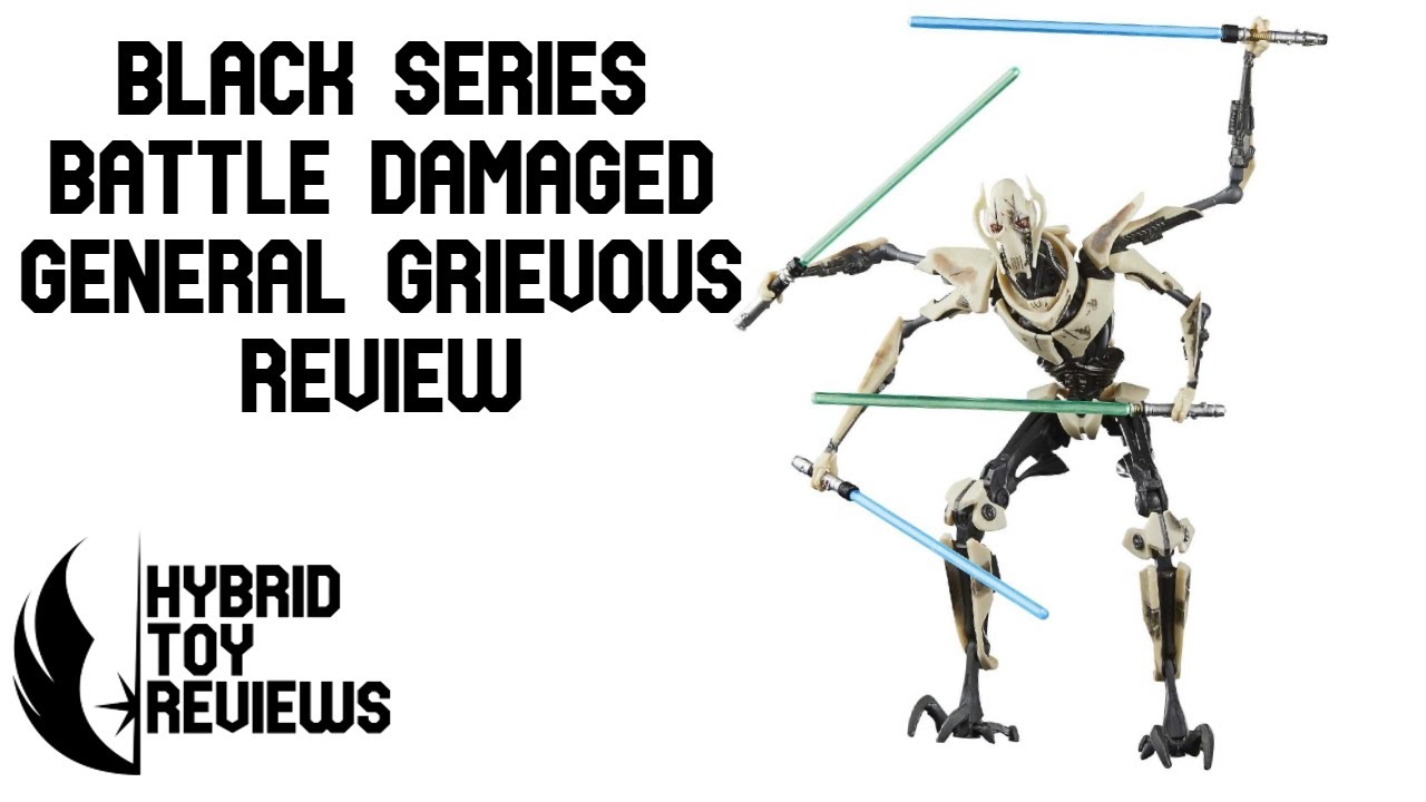 Star Wars The Black Series General Grievous Battle Damaged Gaming ...
