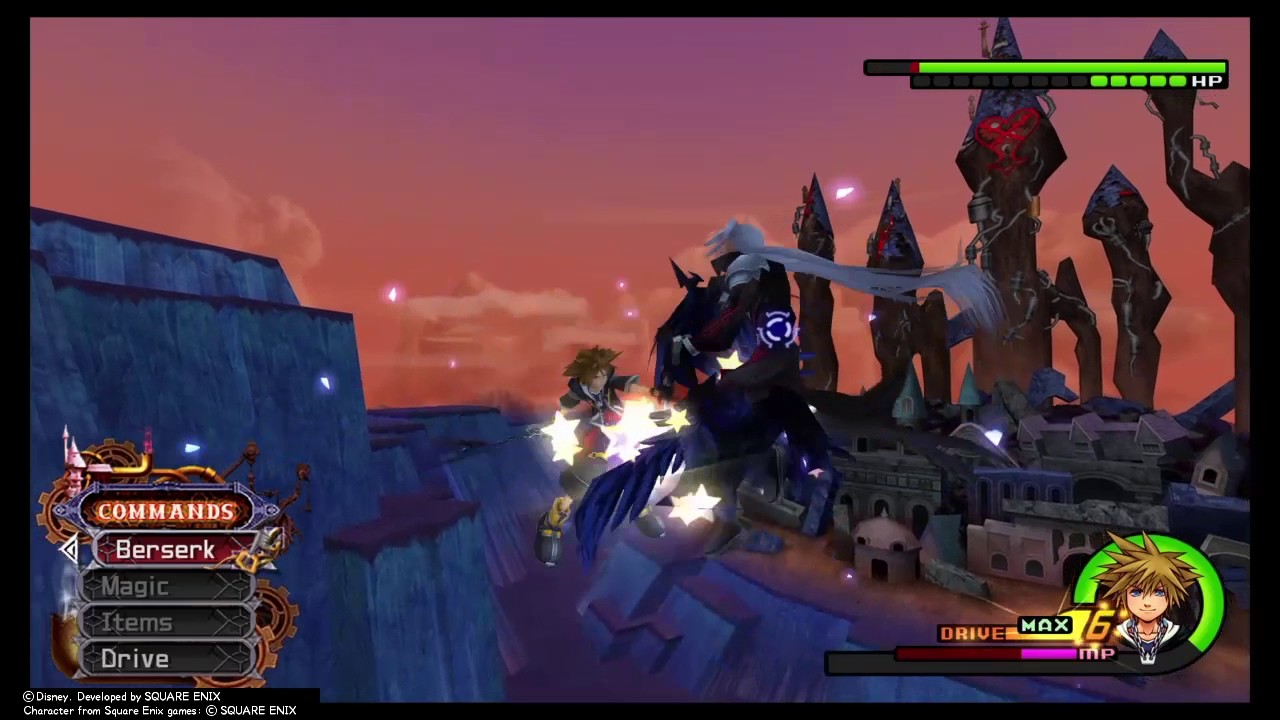 KH2 Sephiroth Boss Fight - YouTube