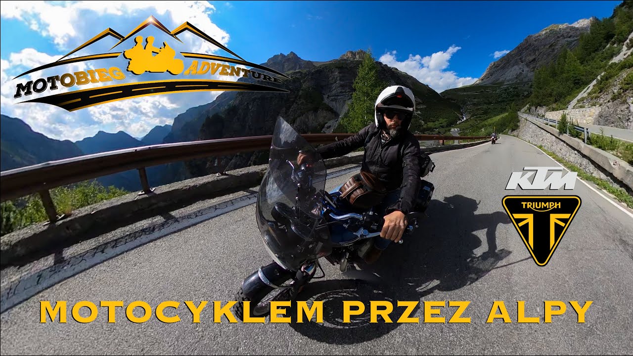 MOTOCYKLEM PRZEZ ALPY zwiastun filmowy I Bonneville T120 - YouTube