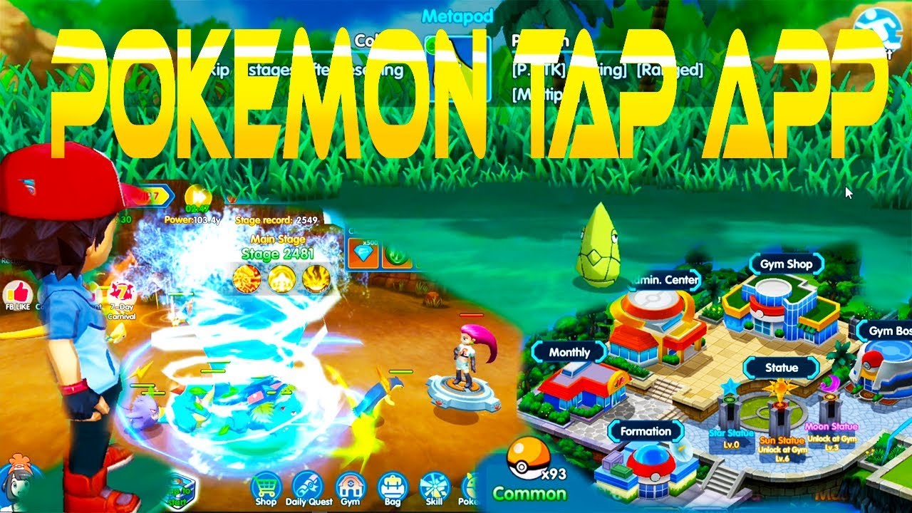 Pokemon Tap App - Auch Offline gehts weiter | EndlessTrainer | Pokemon ...