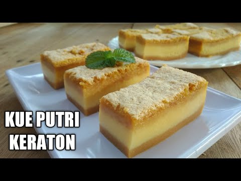 RESEP KUE PUTRI KERATON || Tanpa Tepung, Tanpa Gula. Enak banget ..!!