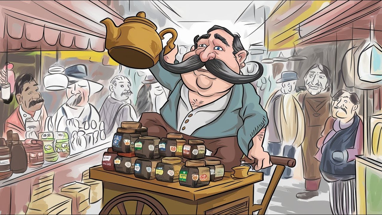 THE GREEDY TEA SELLER||MORAL STORIES FOR KIDZ||WOW KIDZ HUB - YouTube