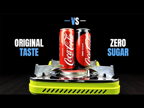 COCA COLA VS COCA COLA ZERO - Sugar in Coke Experiment