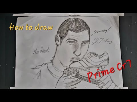 How to Draw Prime Cr7!|2009-(SngArt1) - YouTube