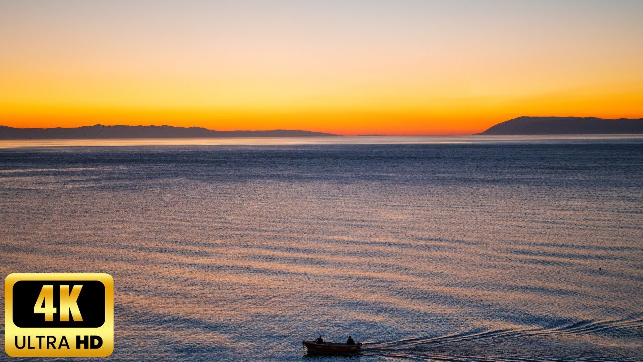 Sunset in Croatia in Time Lapse | 4K Video with Sea View | No Copyright ...