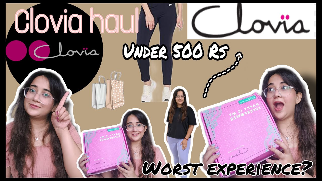 Affordable Gym Wear under 500 |Clovia Haul | Clovia Activewear haul ...