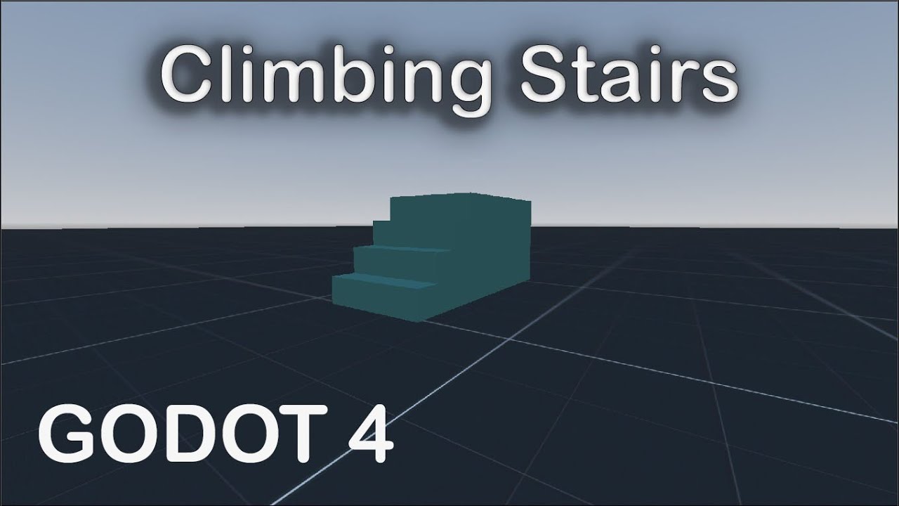 Climbing Stairs in Godot 4 (Without Coding) - YouTube