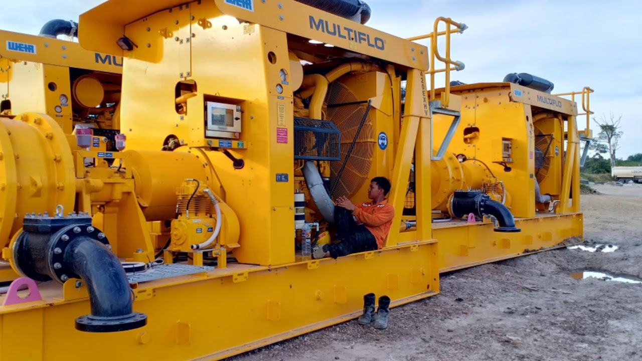 PROSES Assembly ponton multiflo 420 EXHV PT.KALIMANTAN PRIMA PERSADA ...