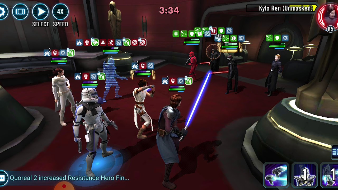 Rey + Padme vs Ulti SLK - YouTube