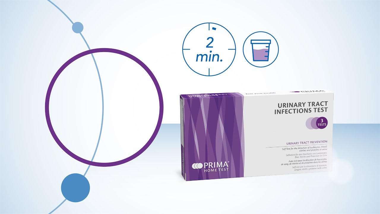 PRIMA Home Test | Urinary Tract Infection Test - YouTube