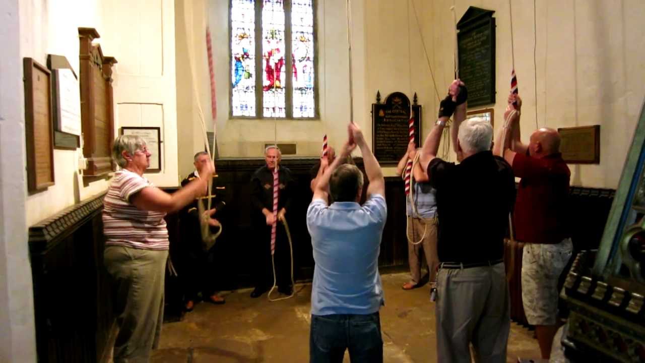 Stedman Triples start. St Peters Northampton - YouTube