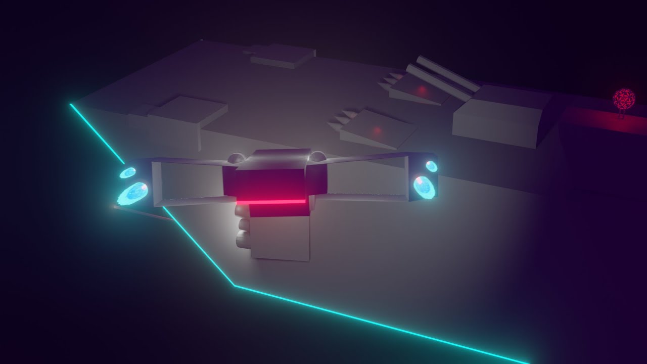 Spaceship animation (Blender) - YouTube