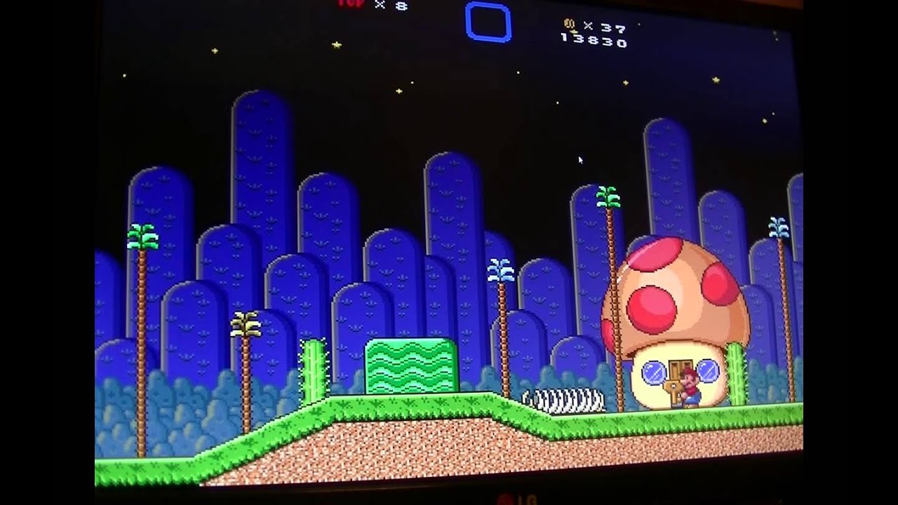 Super Mario Bros. X - Bonus 2: Secret Squirrel Base - YouTube