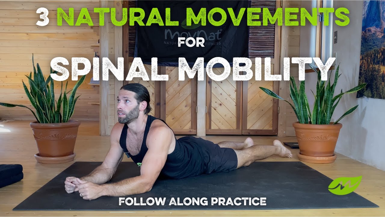 3 Natural Movements for Spinal Mobility - YouTube