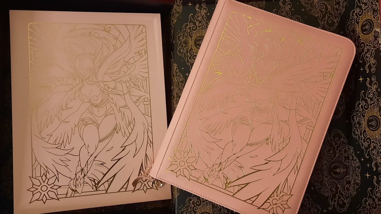 Digimon Mana Moon Angewomon Card Binder Box Opening - YouTube