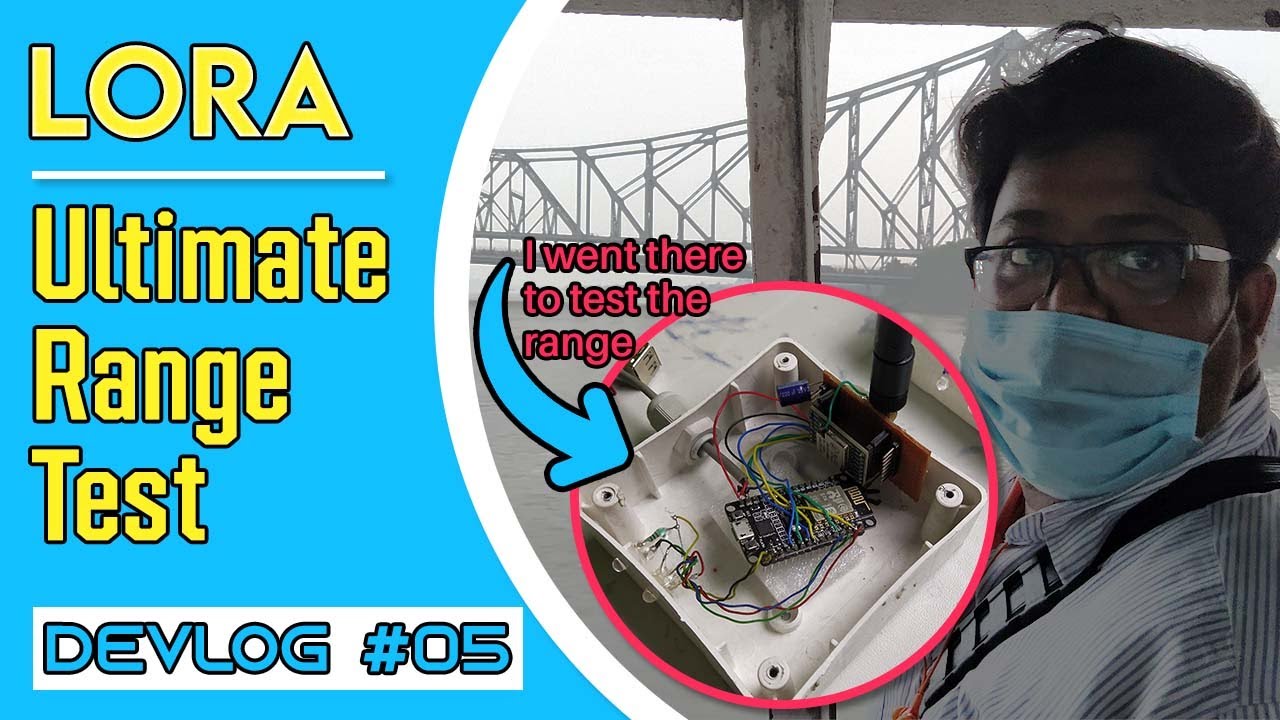 LORA Ultimate Range Test | 2 KM Range Tested - YouTube