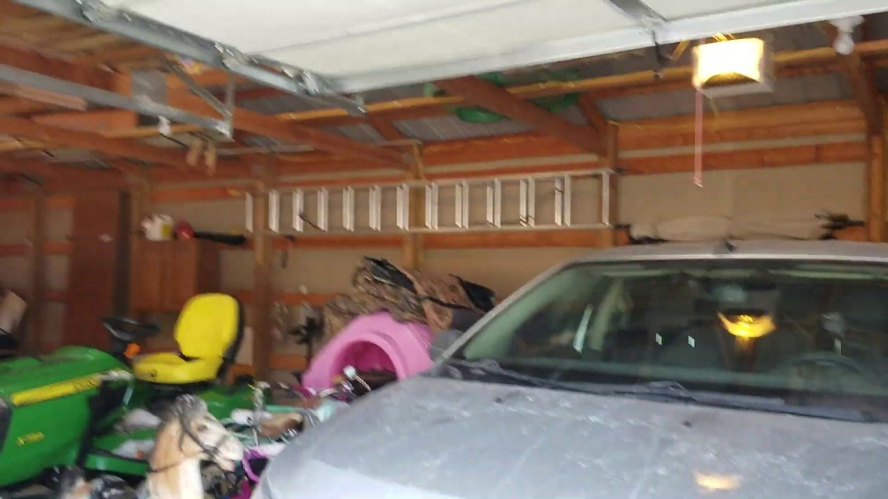 Chamberlain PD612EV on 9x6'6 Ideal - YouTube