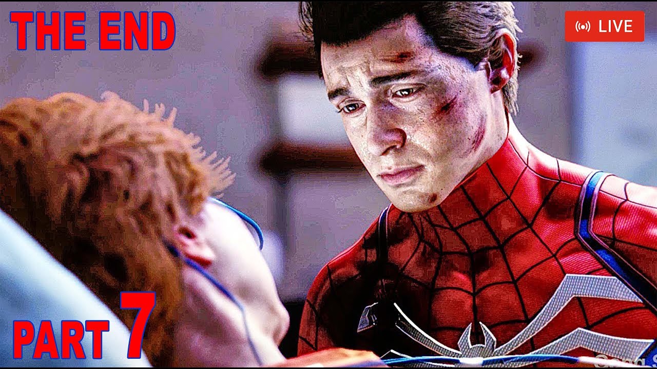🔴Nooo Not Aunt May (SPIDER-MAN REMASTERED PC)#7 THE END🔴 - YouTube
