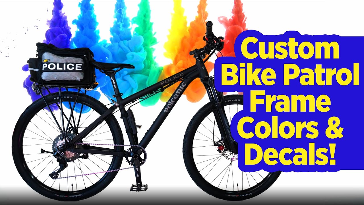 Volcanic Bikes | Custom Bike Frame Colors & Decals - YouTube