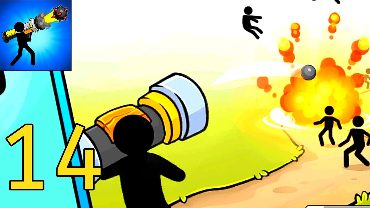 Boom Stick : Bazooka Puzzles - Gameplay Walkthrough part-14 Fun Game ...