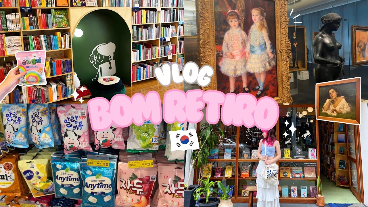 🇰🇷 VLOG no BOM RETIRO | bairro coreano + masp! - YouTube