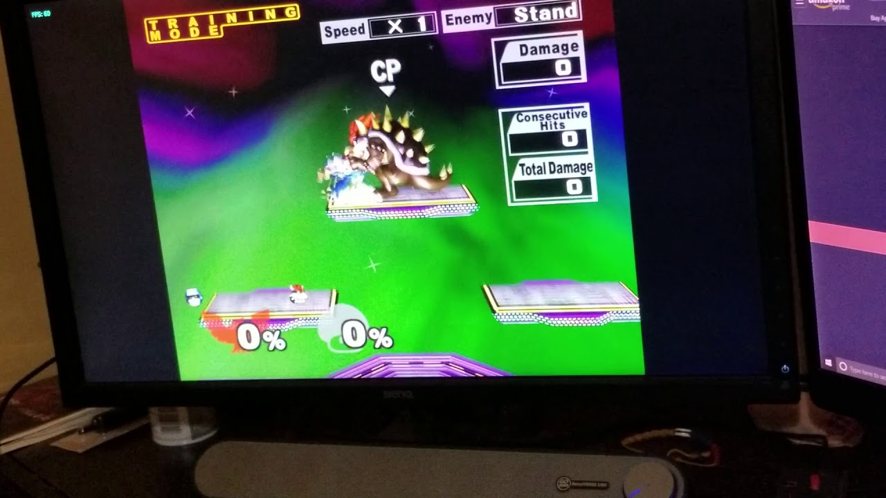 new official faster melee vs console crt latency test 2019 - YouTube