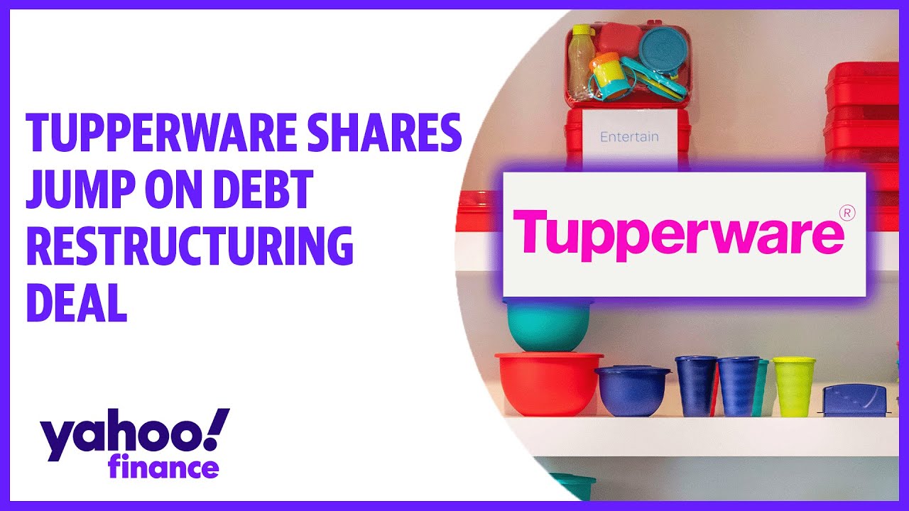 Tupperware shares jump on debt restructuring deal - YouTube