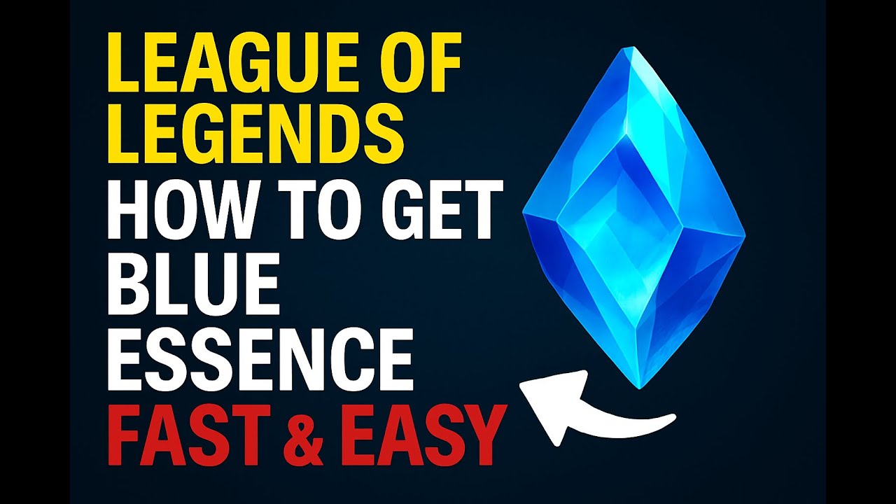 How to Get FREE Blue Essence in League of Legends (FAST & EASY!) - YouTube