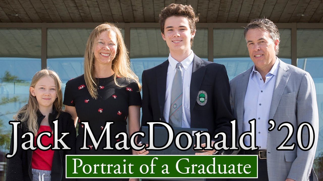 Portrait of a Graduate - Jack MacDonald '20 - YouTube