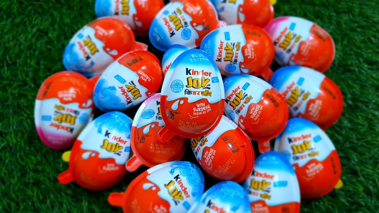 Must Watch NEW 100 Kinder Surprise Chocolate Egg Toys Opening, A Lot of ...