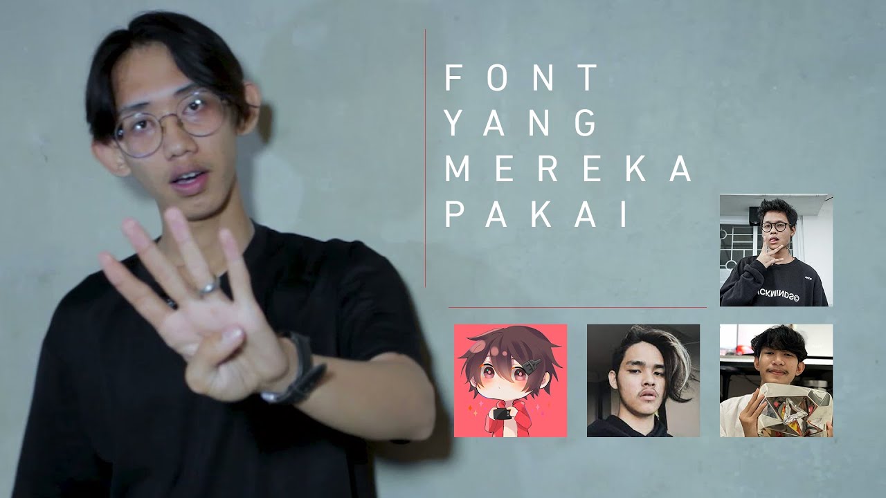 FONT GRATIS YANG DI PAKAI ERPAN1140,FRONTAL GAMING,ERICKO LIM,DAN ...