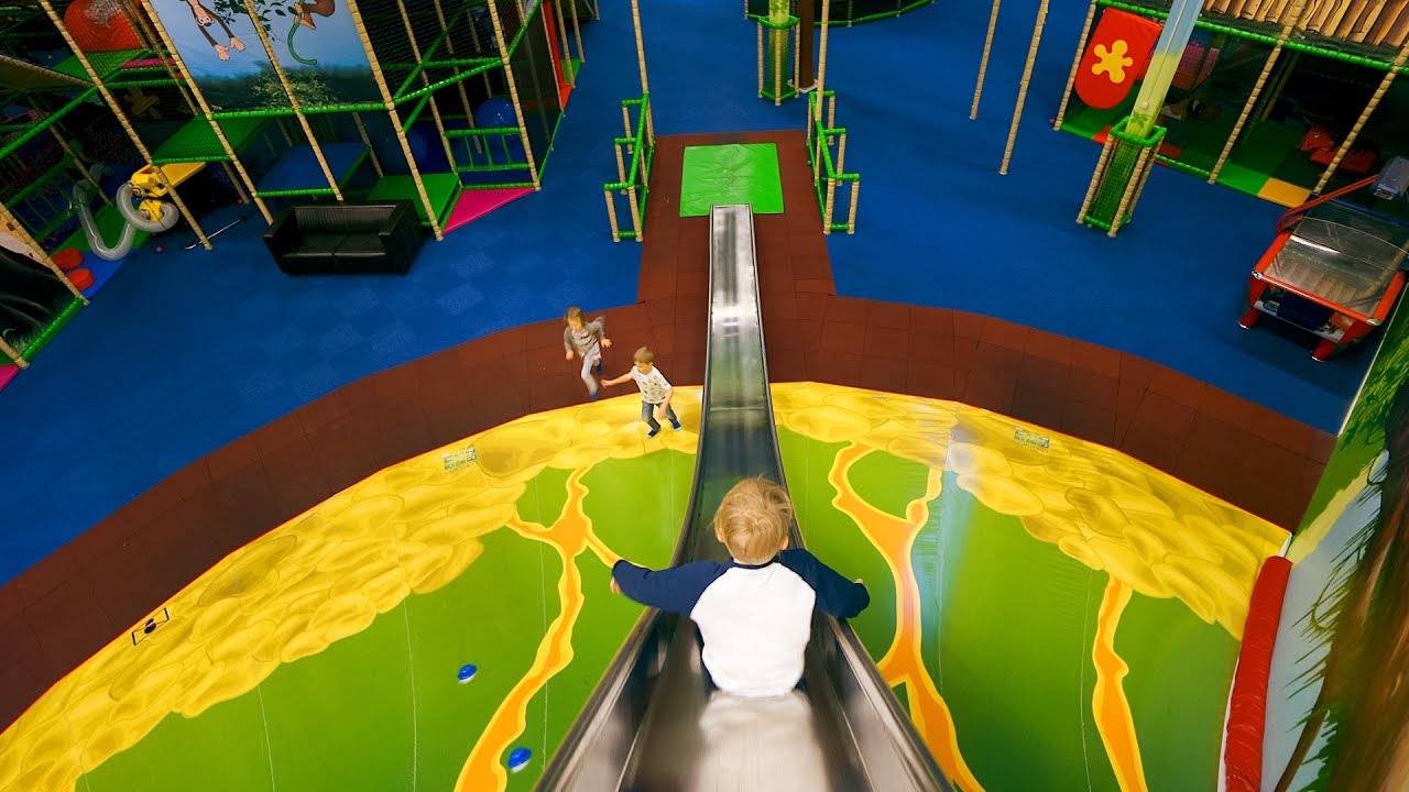 Fun Indoor Play Center for Kids at Leo's Lekland #3 - YouTube