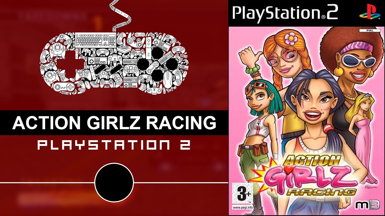 Action Girlz Racing - Gameplay - PlayStation 2 - YouTube