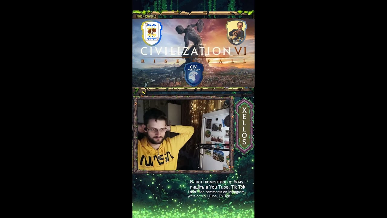 💙💛 SHORTS Civilization 6 World Cup 10 #7 /1 Civ Ukraine vs Slojnii ...