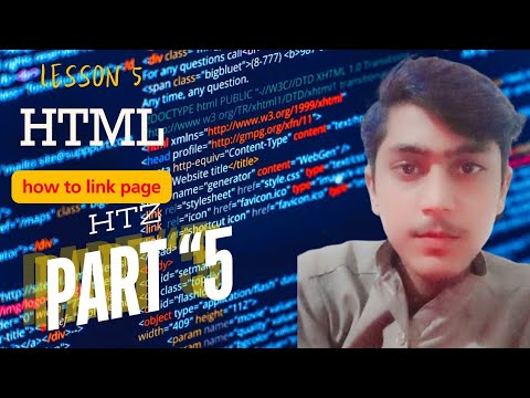 How to Link Page and website in HTML 5 Part #5/ Haider Techno Zone// HTML Course - YouTube
