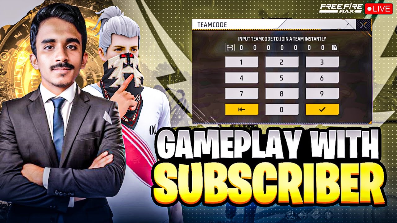 🔴#28_DAY_S34|| Guildtest and Gameplay with subscribers by Teamcode👑 ...