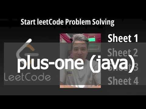 66. Plus One (java) - YouTube