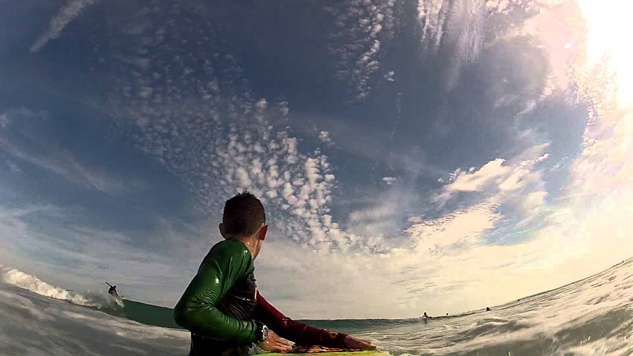 GOPRO HERO 2 SURFING DECEMBER 09 2012 - YouTube