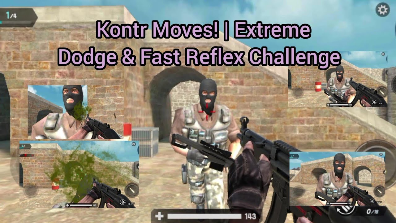 Kontr Moves! | Extreme Dodge & Fast Reflex Challenge - YouTube