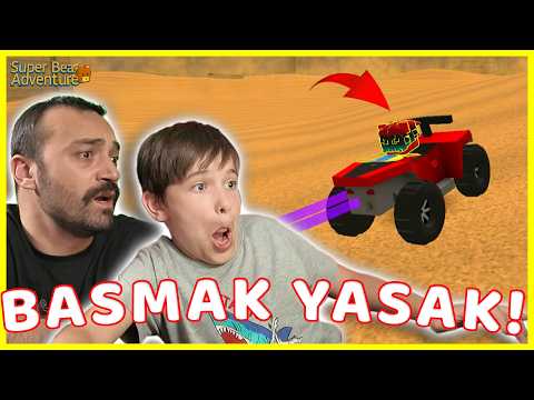 HEY KÜÇÜKALP (Minik Ayı) KUMLARA BASMAK YASAK! SUPER BEAR ADVENTURE EĞLENCE