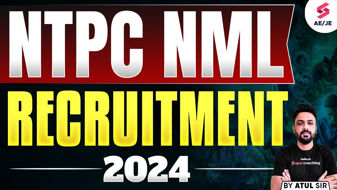 NTPC NML Recruitement 2024 By Rahul Sir - YouTube