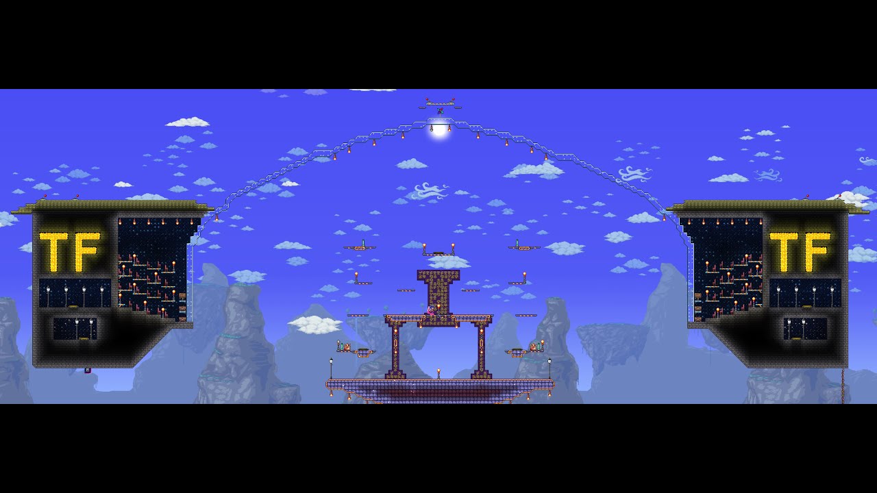 TERRARIA ARENA TOURNAMENT #1 16player 1v1 - YouTube