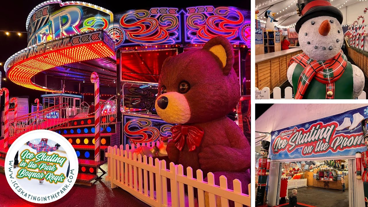 NEW WALTZER at ICE Skating at the Park, Bognor Regis | Vlog | 2024 ...