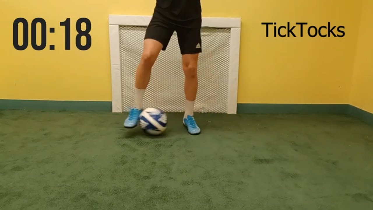 Football/Soccer workout easy drills for better footwork #soccer # ...