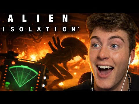 FLAMETHROWER VS ALIEN! - Alien Isolation Gameplay! - PART 4! - YouTube