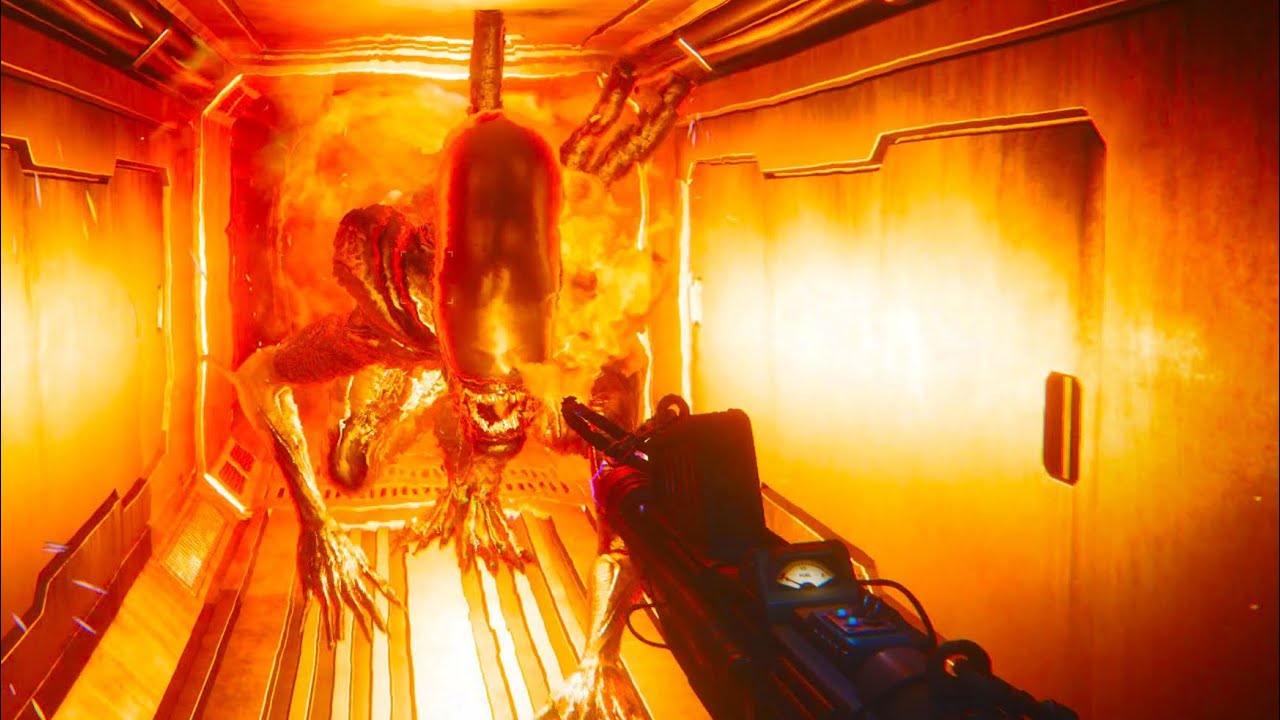 FLAMETHROWER VS ALIEN! - Alien Isolation Gameplay! - PART 4! - YouTube