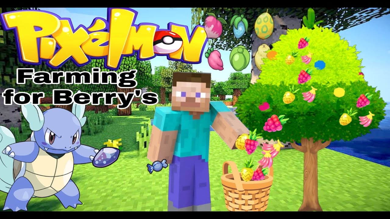 farming and evolving pokemon in minecraft pixelmon | Pixelmon Series Ep ...