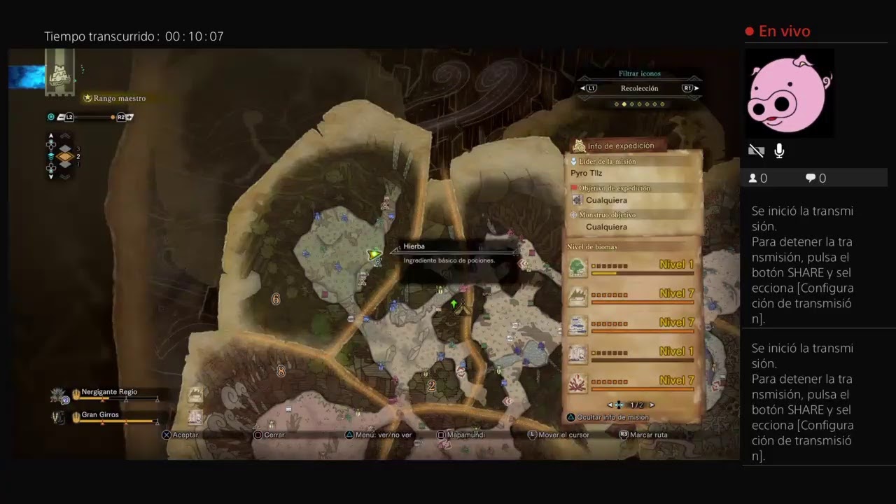 Ubicación de Molys (topos) CaceríaTierras del Destino Monster Hunter ...